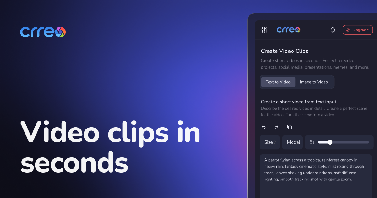 AI Video Clip Maker - Create Short Videos from Text & Images
